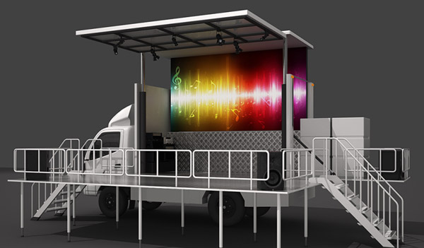 The Configuration and Function Description of Mobile Stage Truck ...
