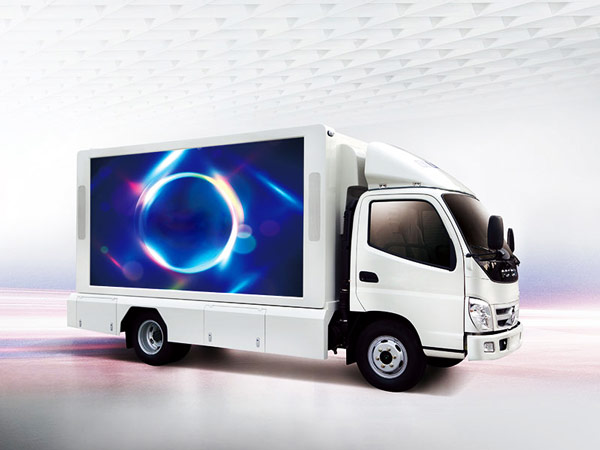 led advertising vehicle